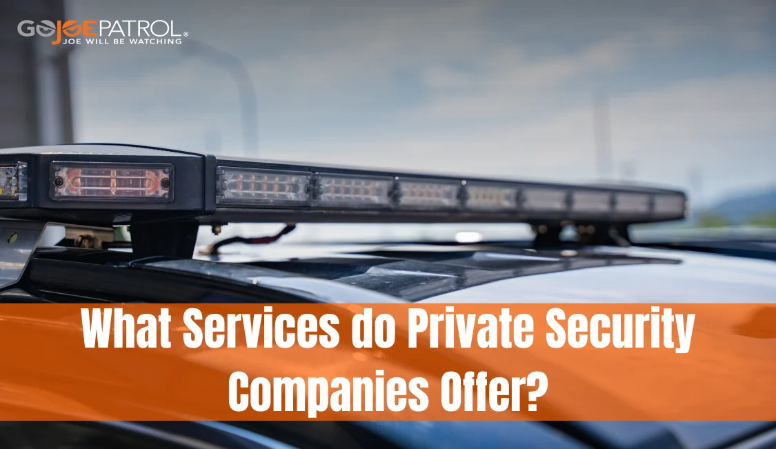 What Services Do Private Security Companies Offer?